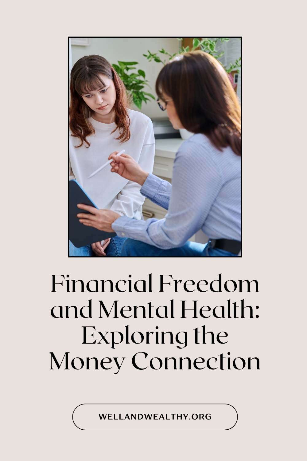 Mental Health Support & Financial Independence: Reducing Money Stress
