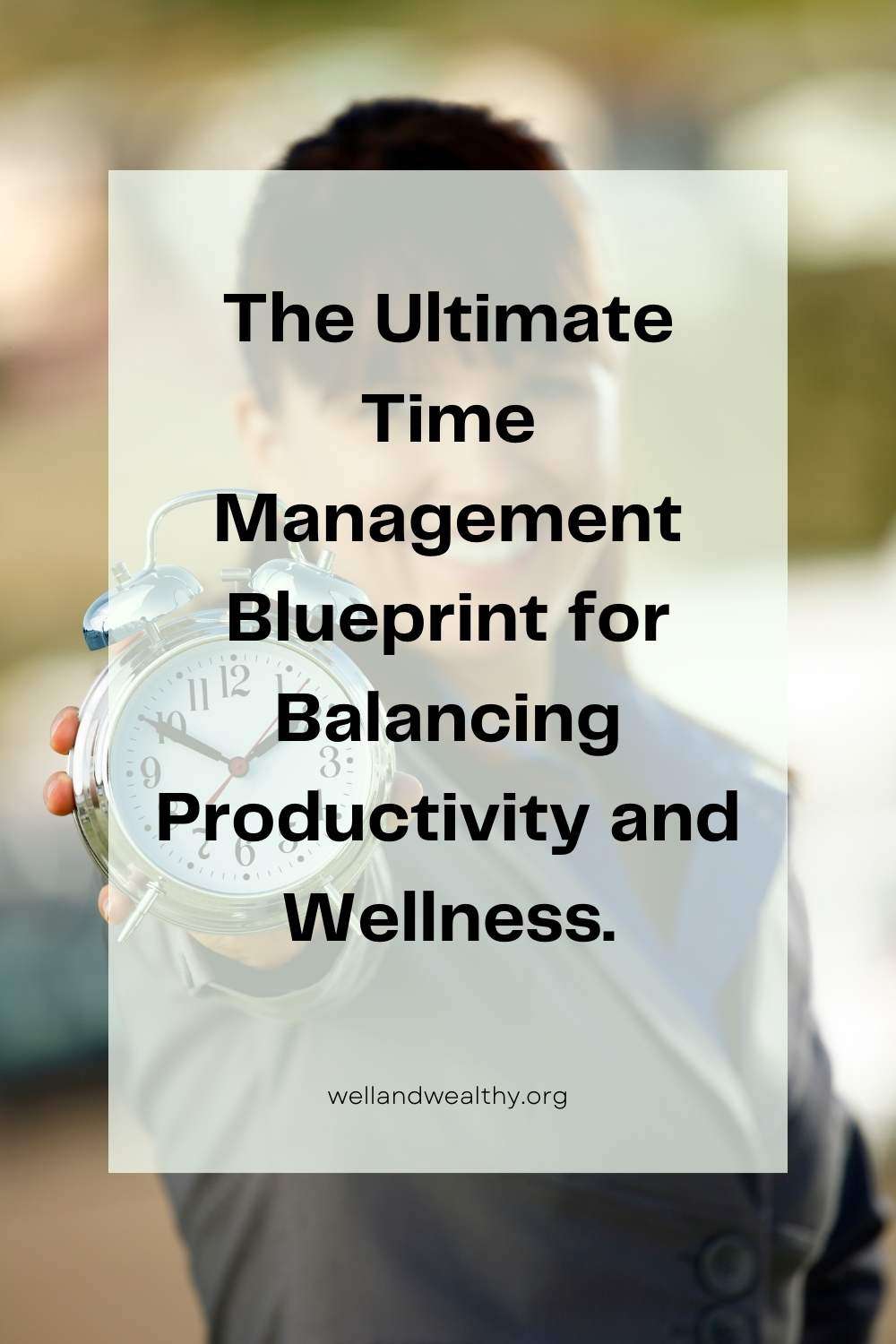 Master Your Time & Wellness | Ultimate Productivity Blueprint 2025